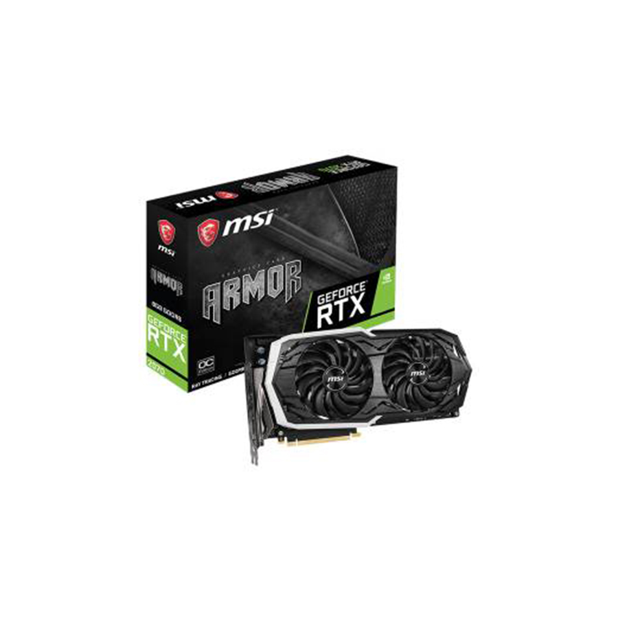 MSI GeForce RTX 2070 Armor 8GB GDDR6 HDMI/3*DP/USB Type-C PCi Ex 3.0 ...